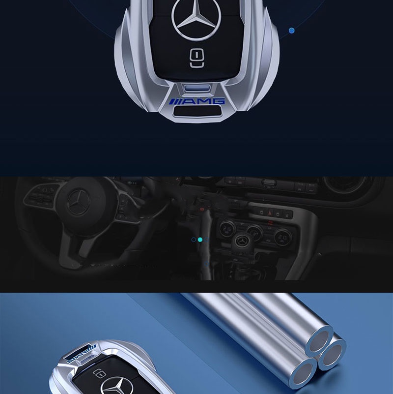 Mercedes Benz Key Case C-Class E-Class S-Class W205 C63 E63 E200L E300L ...