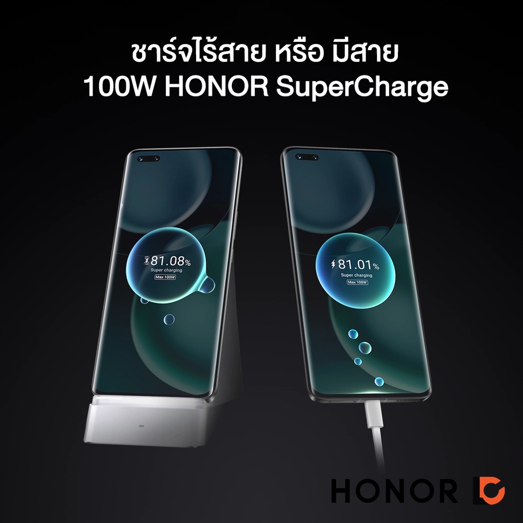 HONOR Magic4 Pro 5G (8+256GB) | จอ LTPO OLED 120Hz | Snapdragon 8 Gen 1 | Ultra Fusion ...