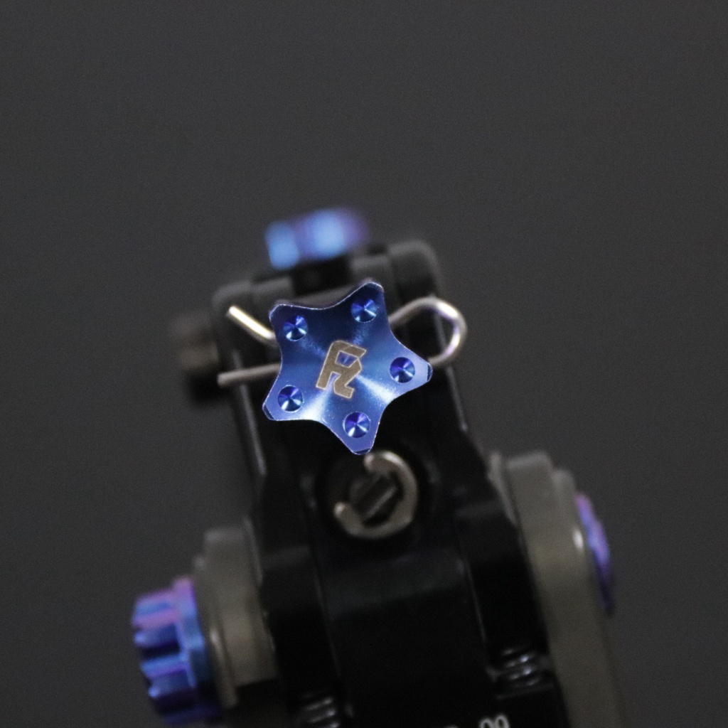 RTAMO Titanium Gr5 GaleSpeed ปั๊ม VRC VRE Brembo Red Logo ปั๊ม และเม็ด ...