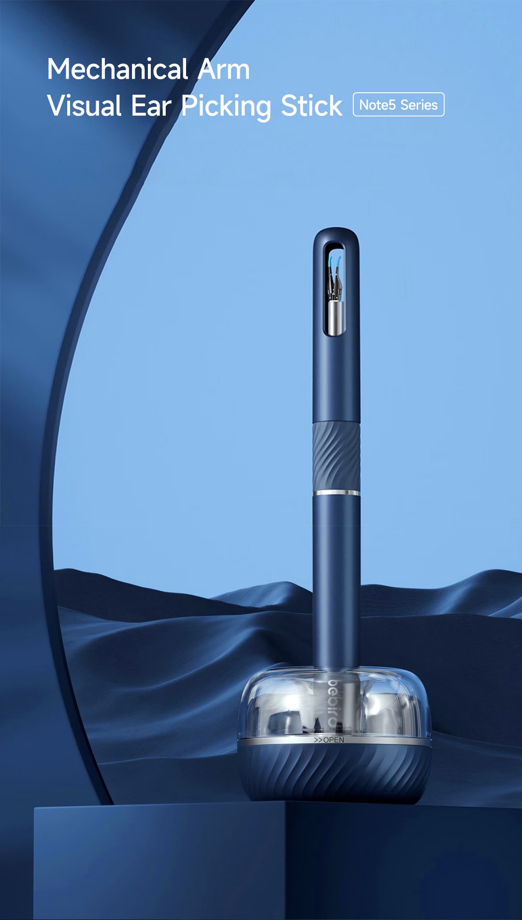 Bebird Smart Visual Earpick Note 5 Series พร้อมไฟ LED และที่ตักหู 1000W ...