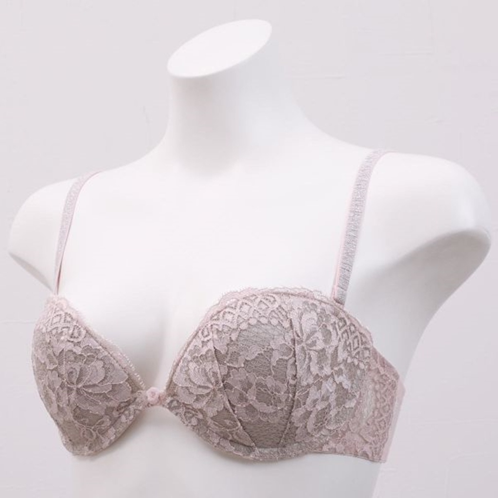 Annebra บราเสริมทรง ตะขอหลัง มีโครง เสริมฟองน้ำ Push up Mold bra Bloom ...