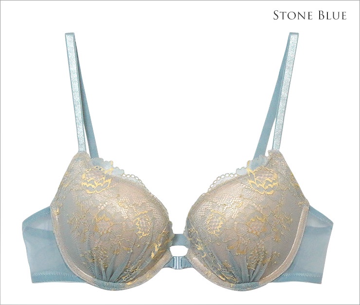 Annebra บราเสริมทรง ตะขอหน้า คอวี มีโครง เสริมฟองน้ำ Front Closure Push ...