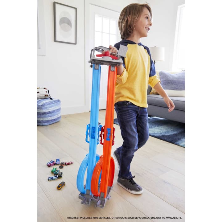 Hot Wheels Double Loop Dash Trackset (GFH85) - ฮอตวิล ชุดรางแข่งยกระดับ ...