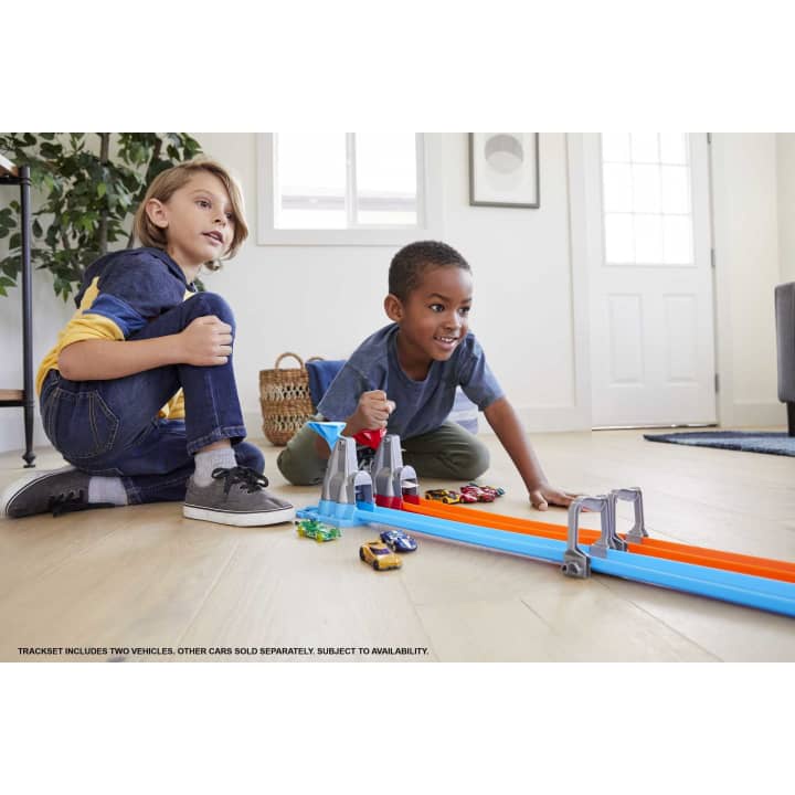 Hot Wheels Double Loop Dash Trackset (GFH85) - ฮอตวิล ชุดรางแข่งยกระดับ ...