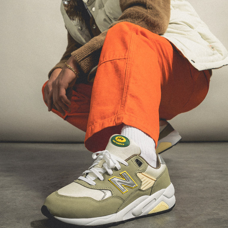 New Balance Collection นิวบาลานซ์ รองเท้าลำลอง รองเท้าผ้าใบ M 580 Real ...