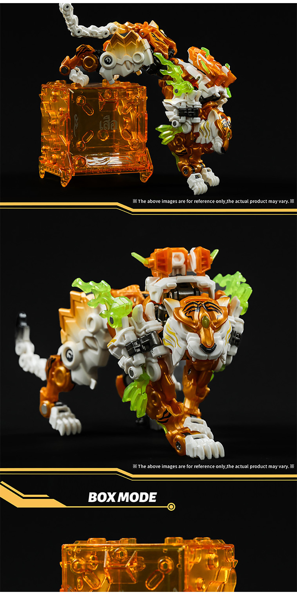 【Exclusive Overseas Release】52TOYS INFINITYBOX IB-03TT THAIGER Mecha Deformation Action Figure ...