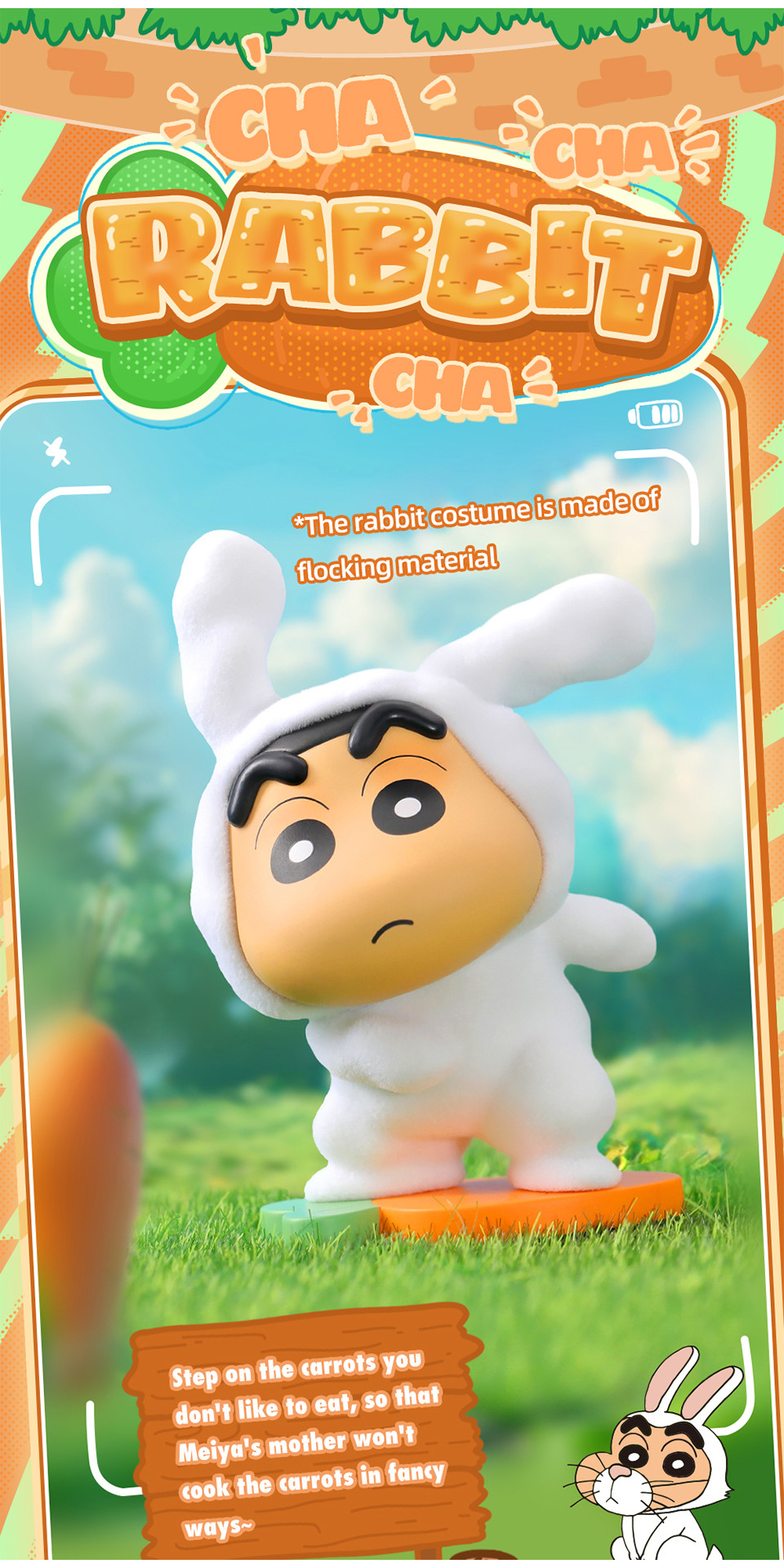 52TOYS Crayon Shinchan Animal Chachacha Series Blind Box Figure Toy ...