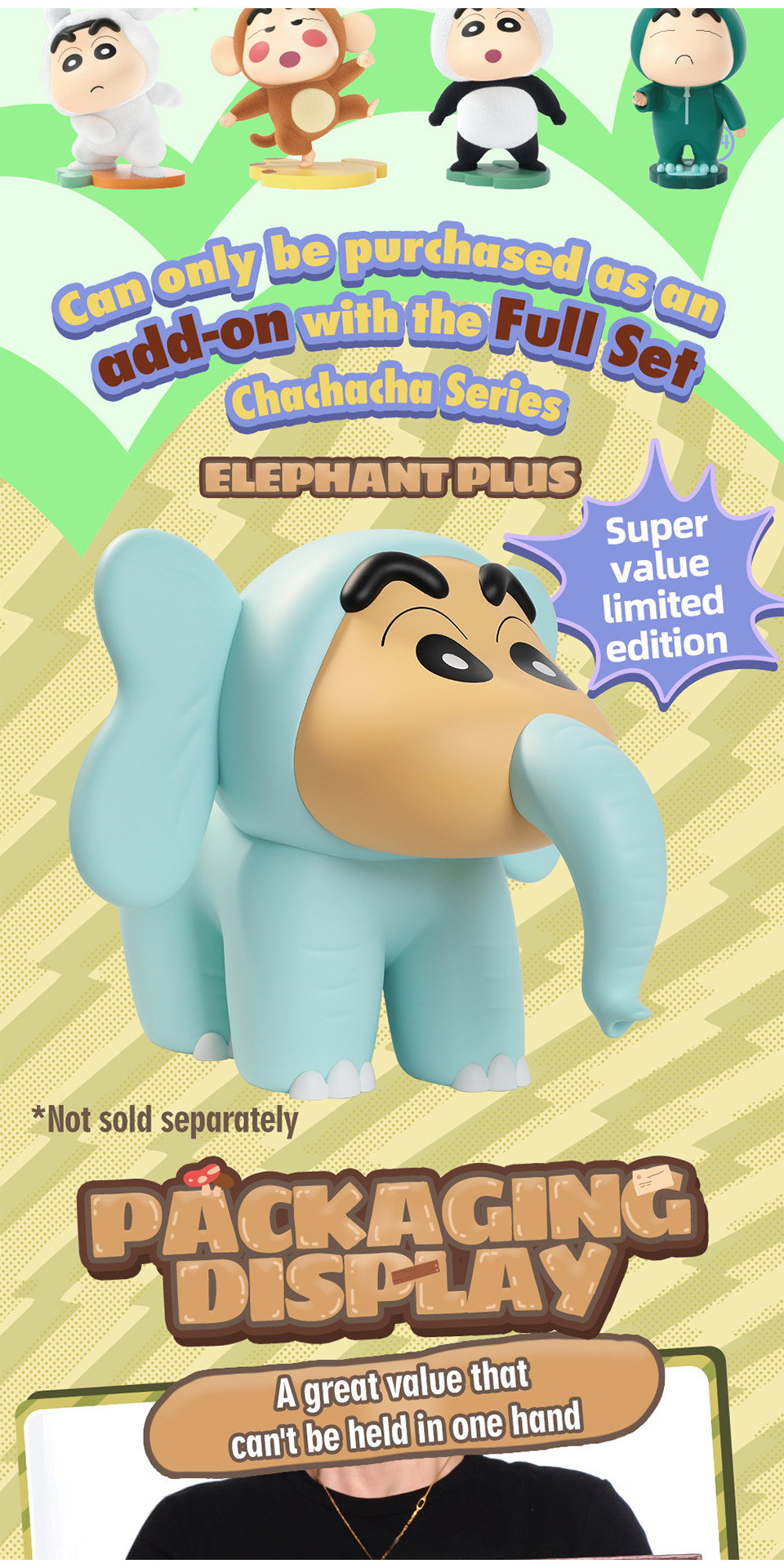 52TOYS Crayon Shinchan Animal Chachacha Series Blind Box Figure Toy ...