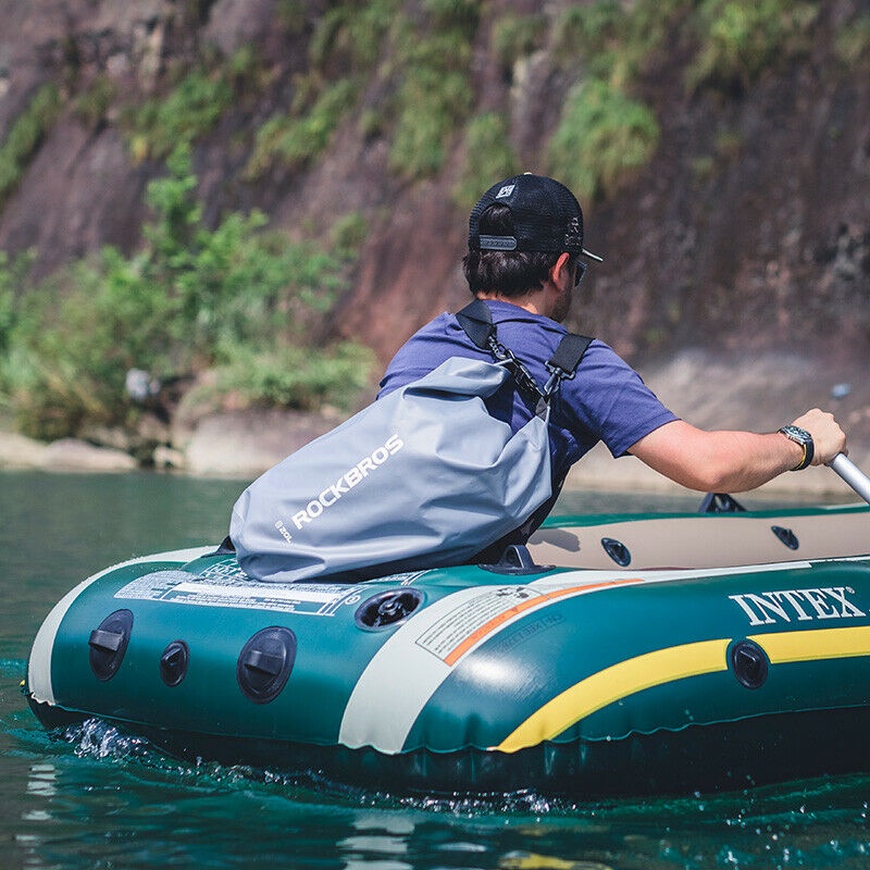 【TH Delivery】ROCKBROS กระเป๋ากันน้ำผ้าPVCมี 2L/5L/10L/20L/30L/40L ...