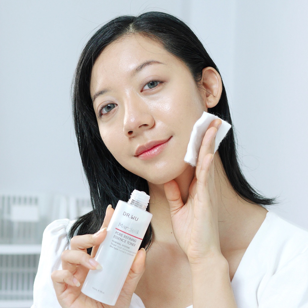 DR.WU MANDELIK PORE REFINING ESSENCE TONER 20ML EXP 01.03.2026 | Shopee ...