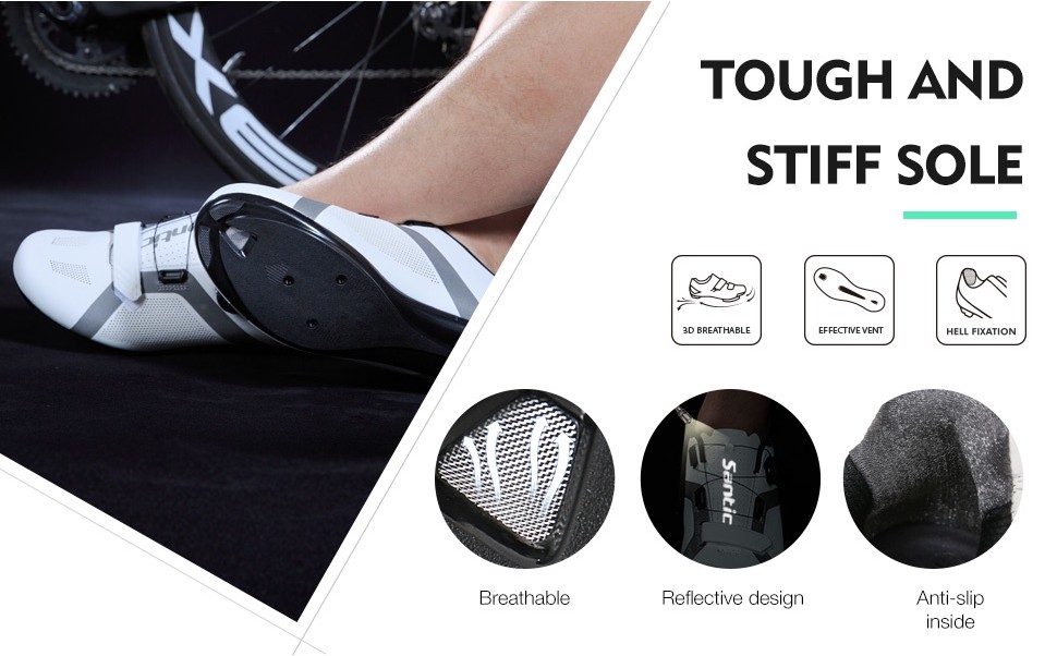 Santic รองเท้าปั่นจักรยาน ระบายอากาศ สําหรับผู้ชาย และผู้หญิง KS20019 ...