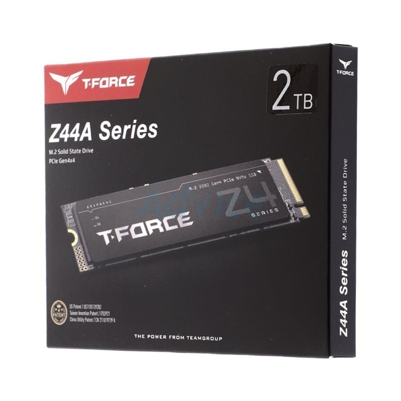 T-FORCE 2 TB SSD M.2 PCIe 4.0 Z44A5 (TM8FPP002T0C129) NVMe - A0154684 ...