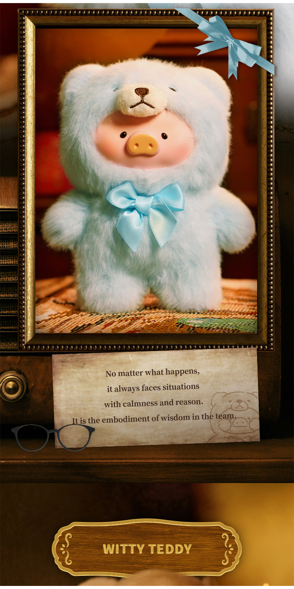 52TOYS Lulu The Piggy Teddy Lulu Series Blind Box Figure Toy | Shopee ...