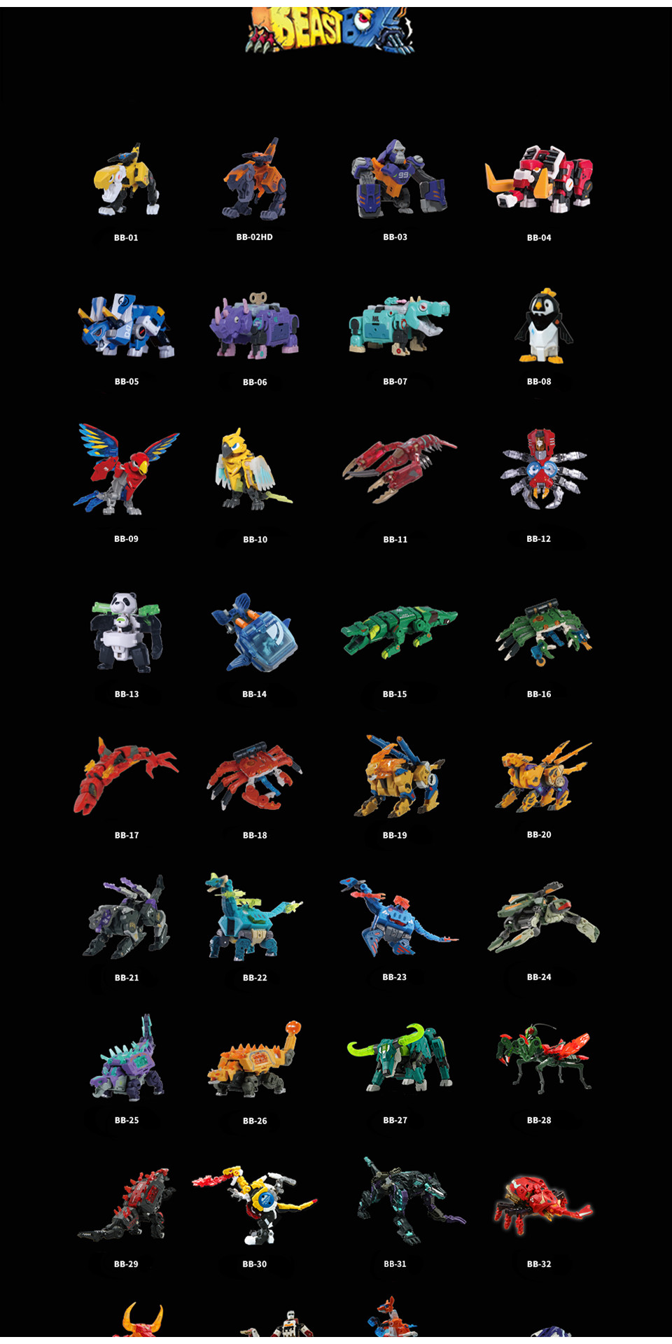 52TOYS BEASTBOX BB-65 Oasis Mecha Deformation Action Figure Portable ...