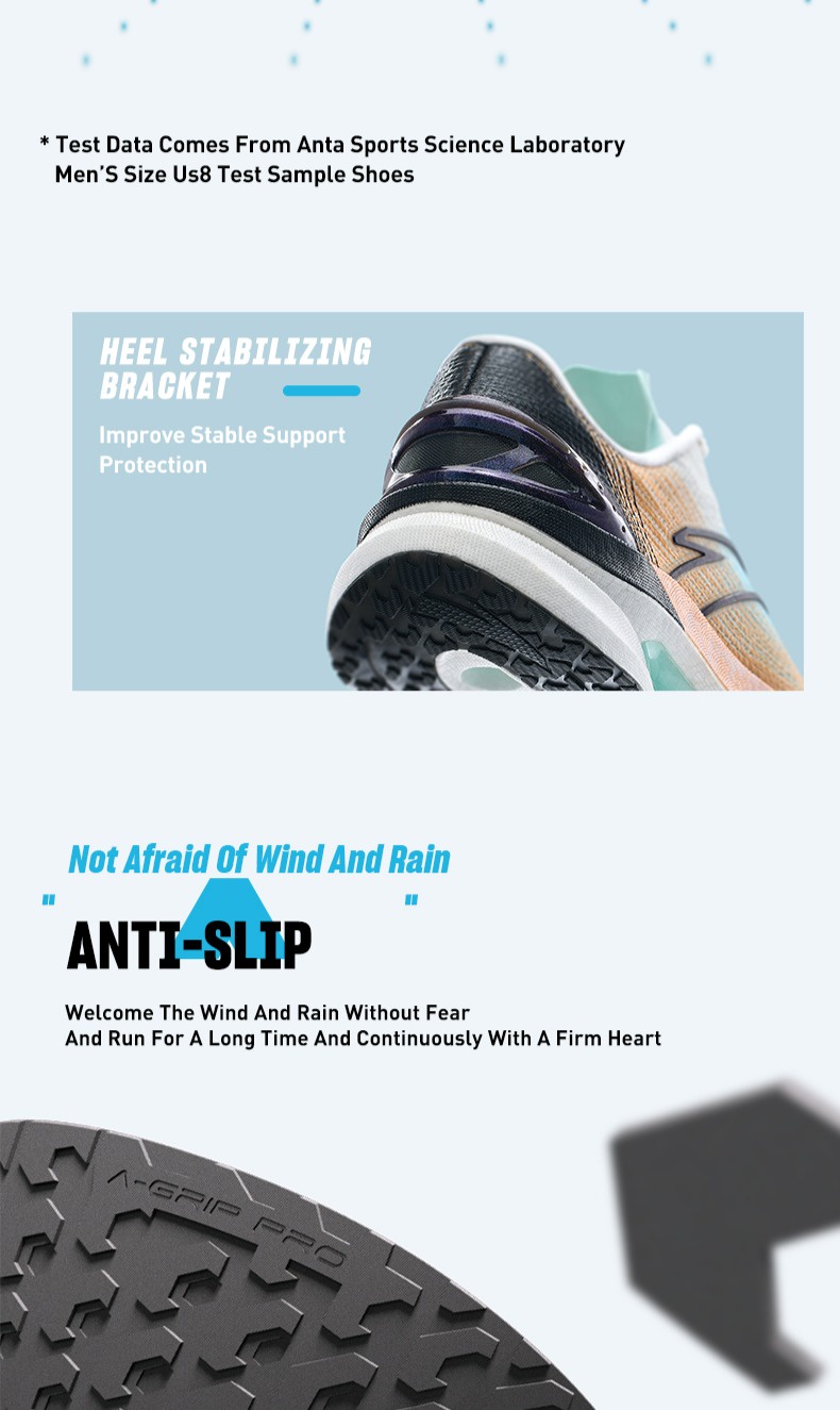 ANTA G21 Pro Xian Fiber Men Running Shoes รองเท้าสำหรับการแข่งขันบนถนน ...