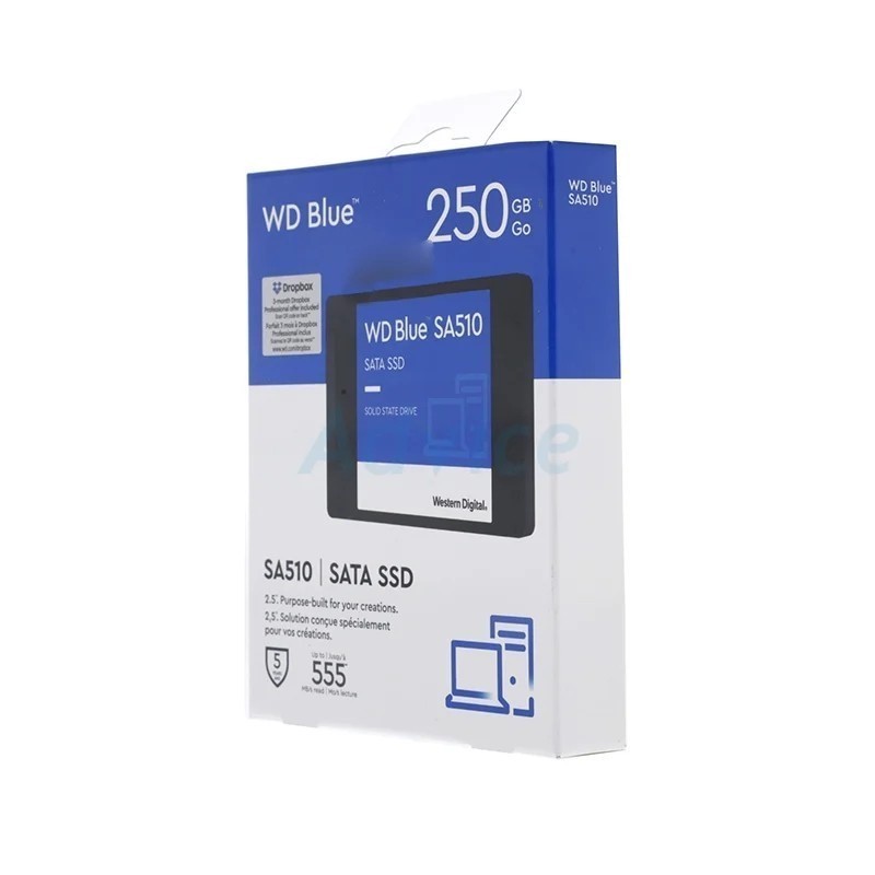 WD 250 GB SSD เอสเอสดี SATA BLUE (WDS250G3B0A) 3D NAND - A0145056 ...