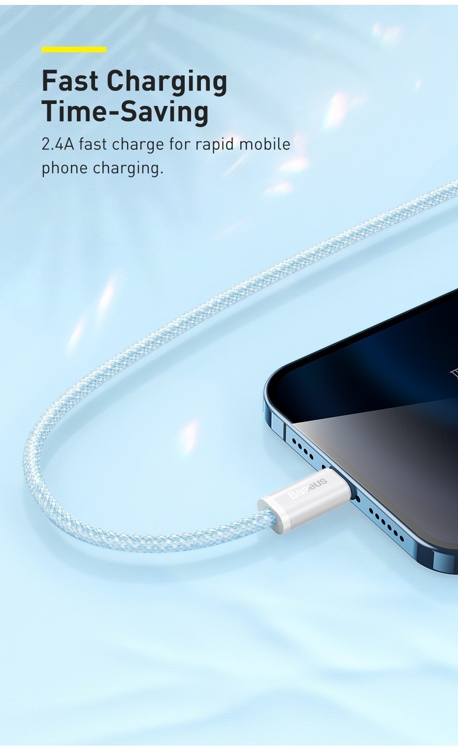 Baseus สายชาร์จเร็ว รุ่น Dynamic Series Fast Charging Data Cable แบบ