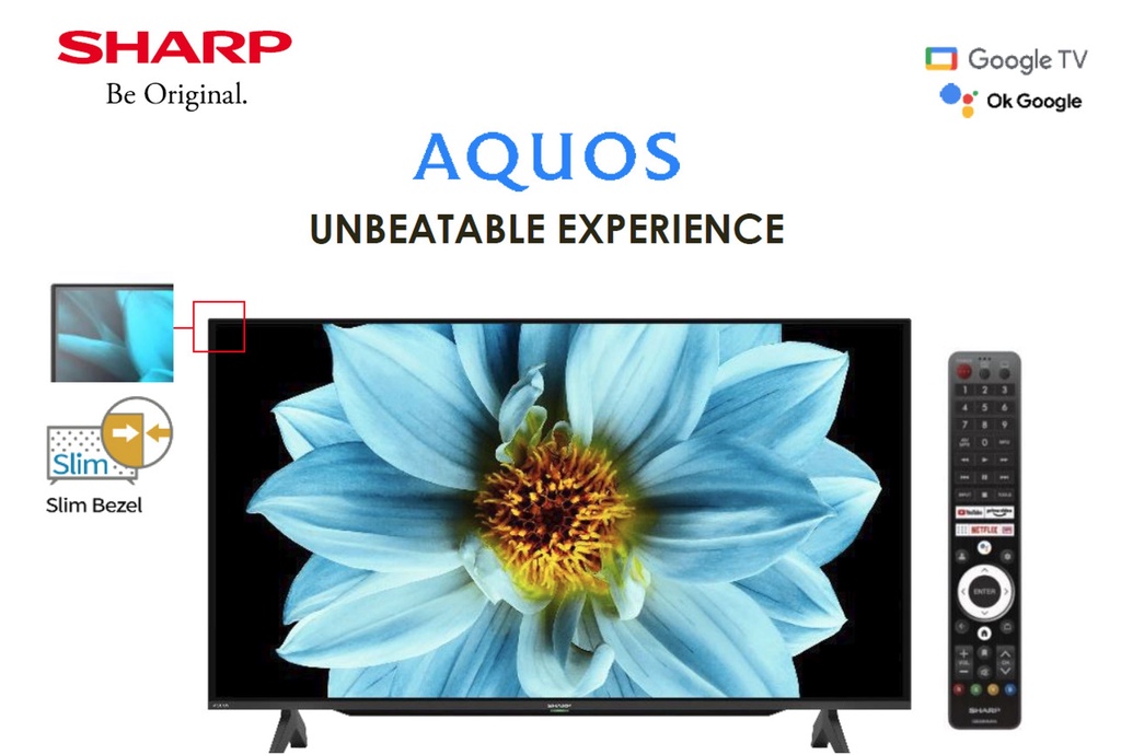SHARP 2K Full HD รุ่น 2T-C42FG1X ขนาด 42 นิ้ว | Shopee Thailand