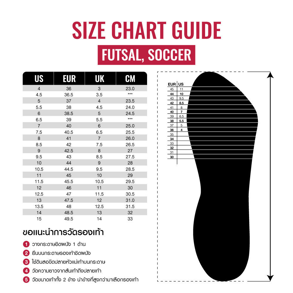 [PANTSDGWS ลด 100] PAN รองเท้าฟุตซอล IMPULSE 7 NAPPA รุ่น PF14R3 ...