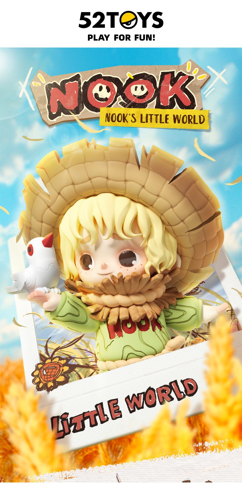 52TOYS NOOK's Little World Series Blind Box Figure Toy | Shopee Thailand
