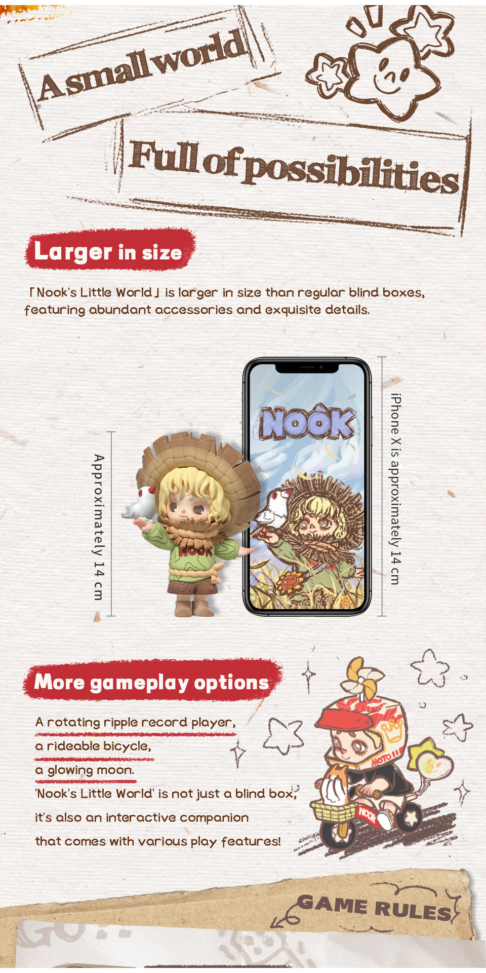 52TOYS NOOK's Little World Series Blind Box Figure Toy | Shopee Thailand