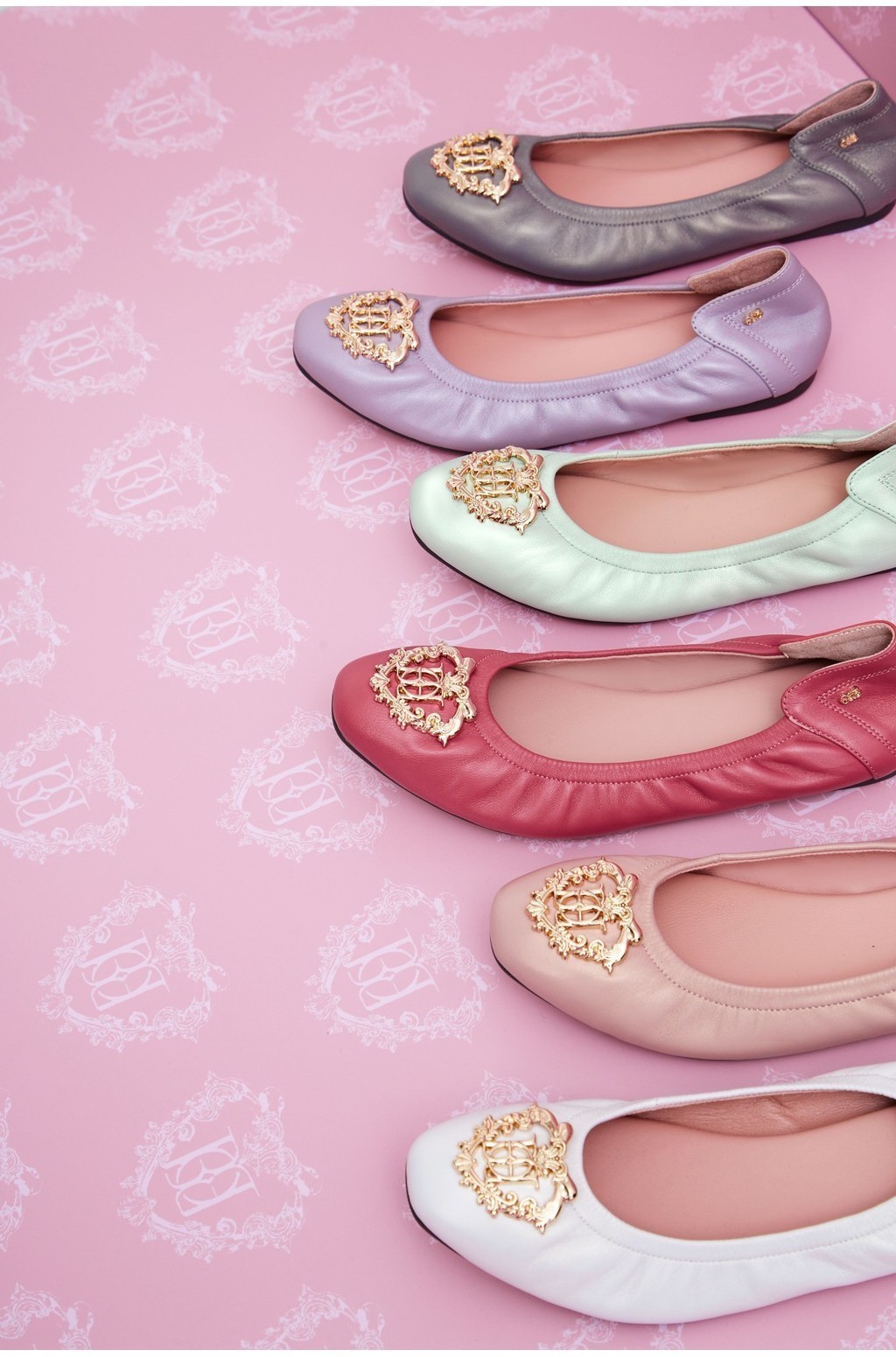 O&B รองเท้าหนังแกะ รุ่น AUDREY PRINCESS IN AURORA ROSE-11217SS32608F ...