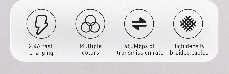 Baseus สายชาร์จเร็ว รุ่น Dynamic Series Fast Charging Data Cable แบบ