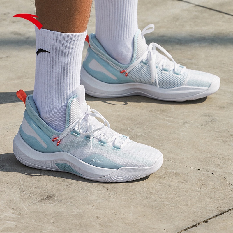 ANTA KT FLY รองเท้าบาสเก็ตบอลผู้ชาย Klay Thompson A-SHOCK รองเท้าบาสแท้ ...