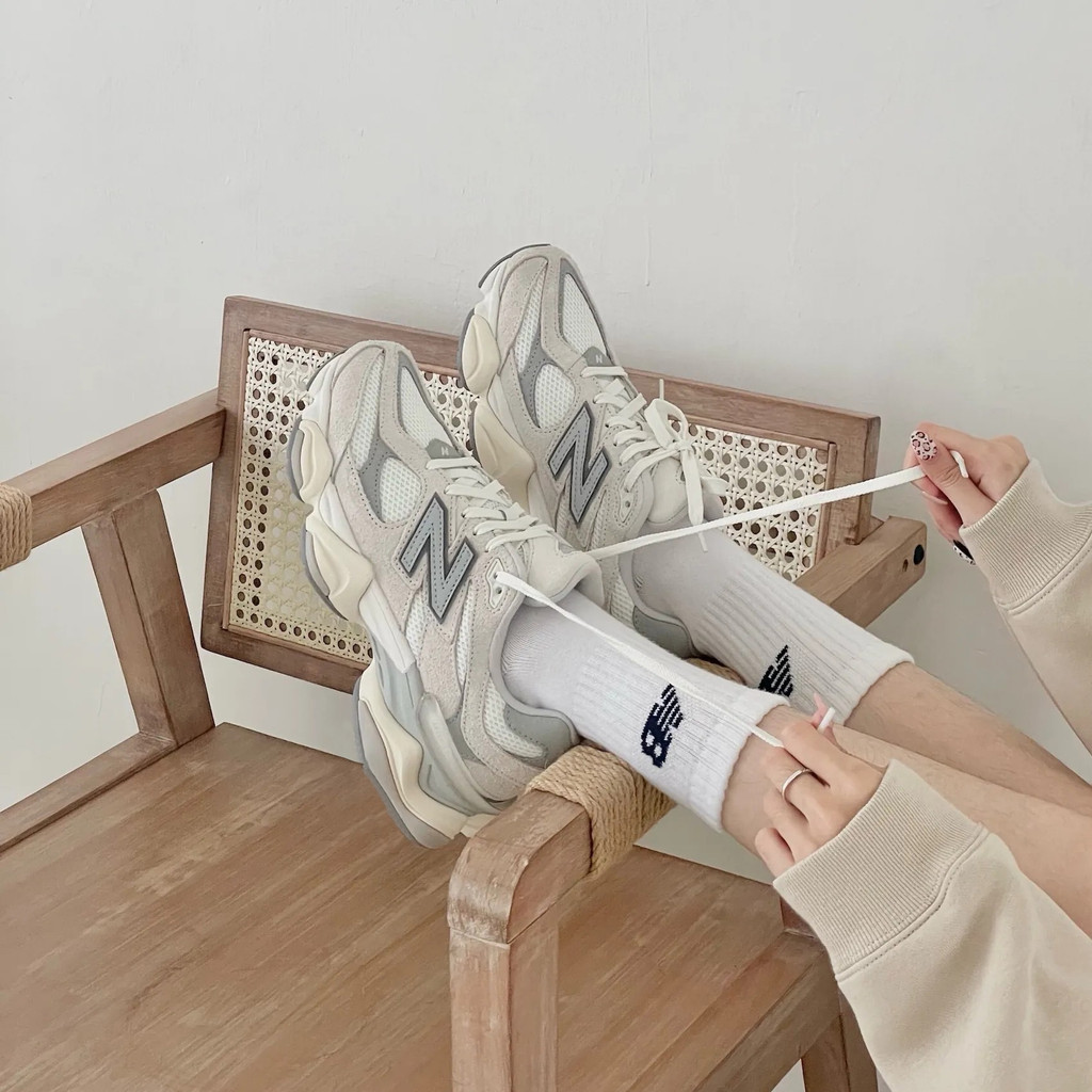 New Balance นิวบาลานซ์ รองเท้าผ้าใบ รองเท้าแฟชั่น UX 9060 Moonbeam Sea ...