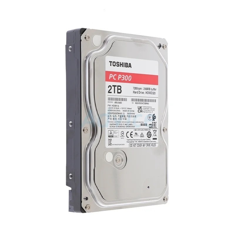 TOSHIBA 2 TB HDD ฮาร์ดดิส P300 (7200RPM, 256MB, SATA-3, HDWD320UZSVA) - A0146208 | Shopee Thailand
