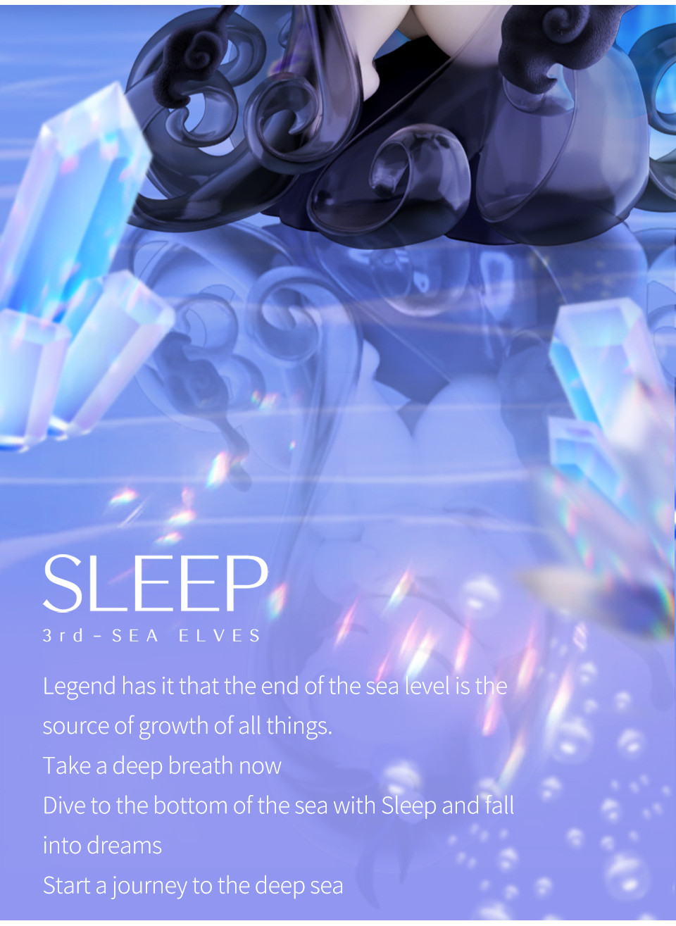 52TOYS Sleep Sea Elves Series Blind Box Figure Toy | Shopee Thailand