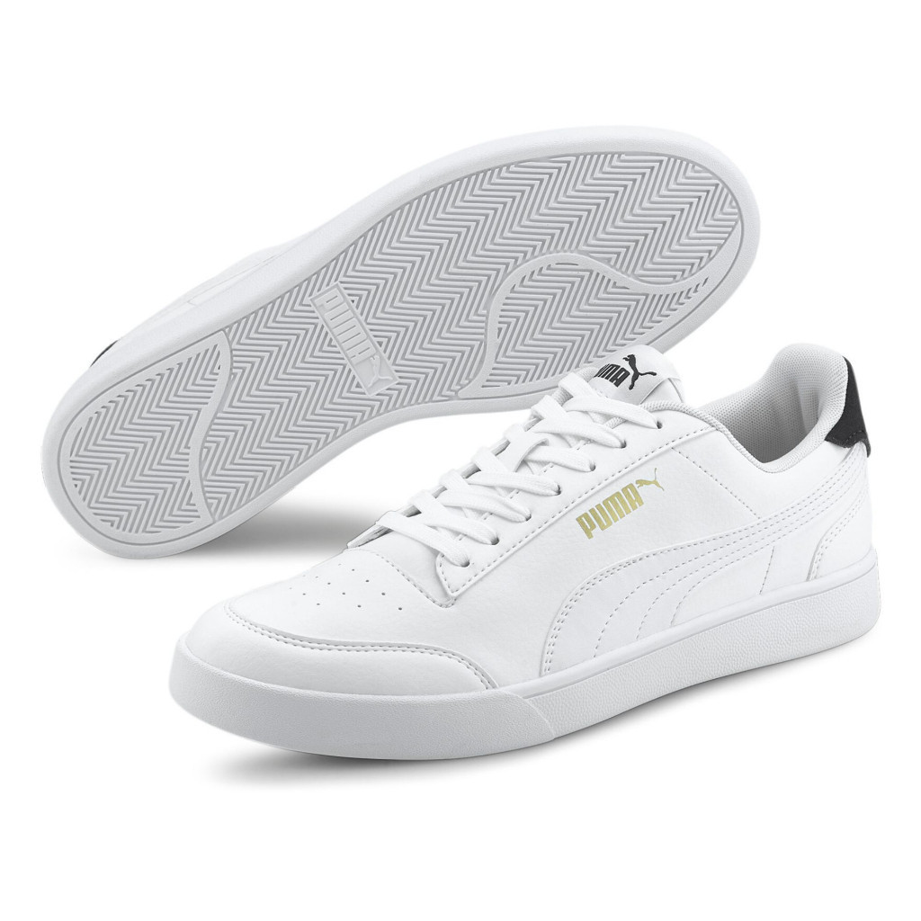PUMA BASICS - รองเท้าออกกำลัง PUMA Shuffle สีขาว - 30966801 | Shopee ...