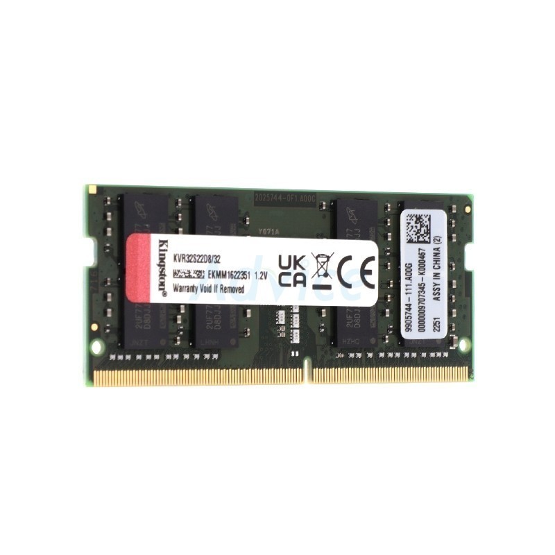 KINGSTON RAM DDR4(3200, NB) 32GB VALUE RAM (KVR32S22D8/32) - A0150803 ...