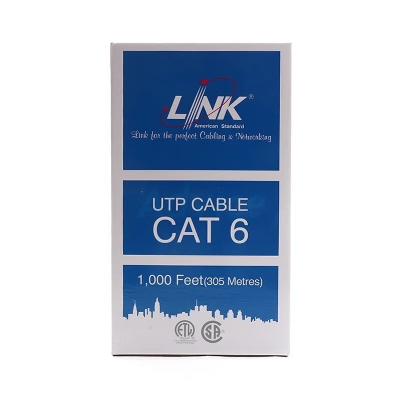 LINK CAT6 UTP Cable (305m/Box) (US-9106OUT) Outdoor - A0045960 | Shopee ...