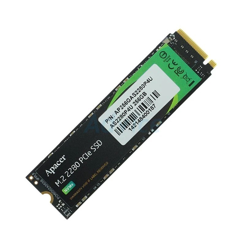 APACER 256 GB SSD เอสเอสดี M.2 PCIe AS2280P4U (AP256GAS2280P4U-1 ...