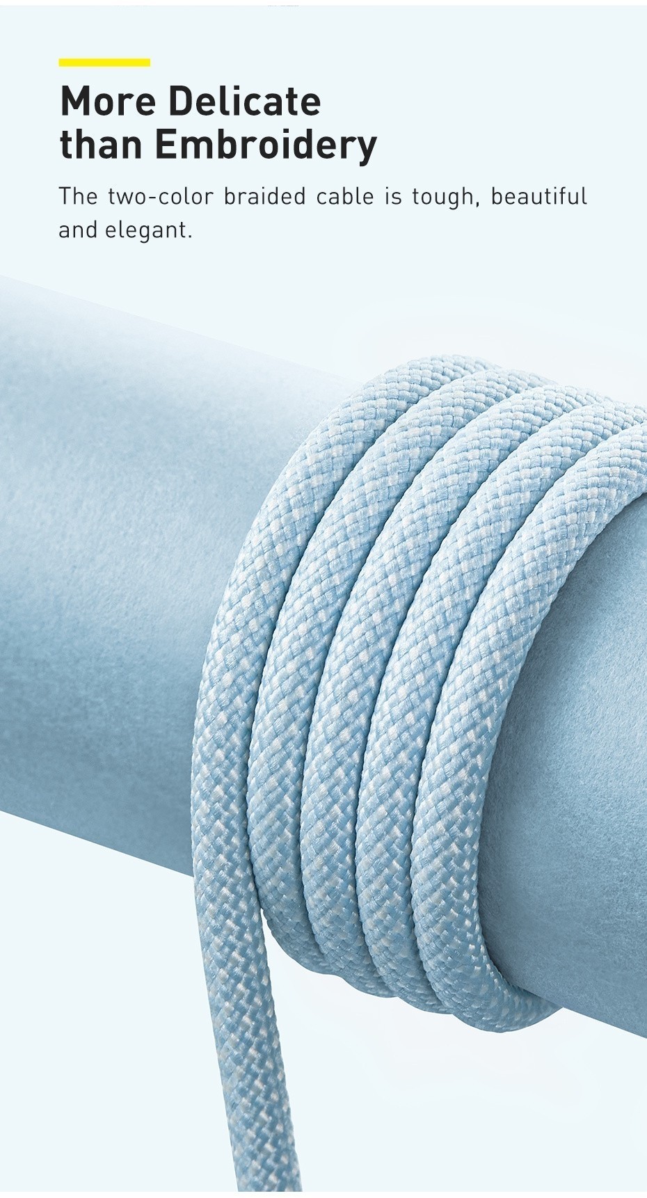 Baseus สายชาร์จเร็ว รุ่น Dynamic Series Fast Charging Data Cable แบบ
