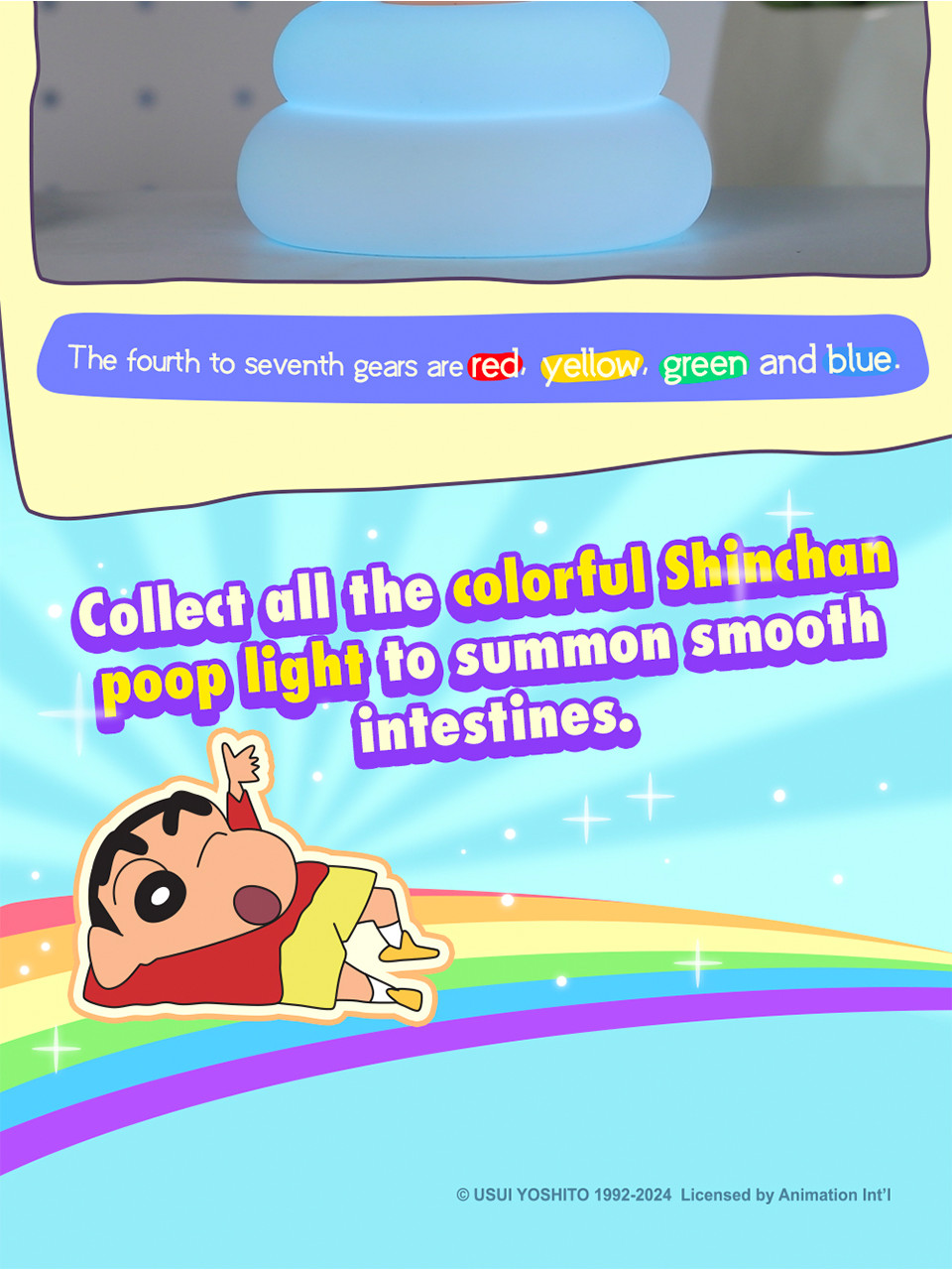 52TOYS Crayon Shinchan Poop Light Merch | Shopee Thailand