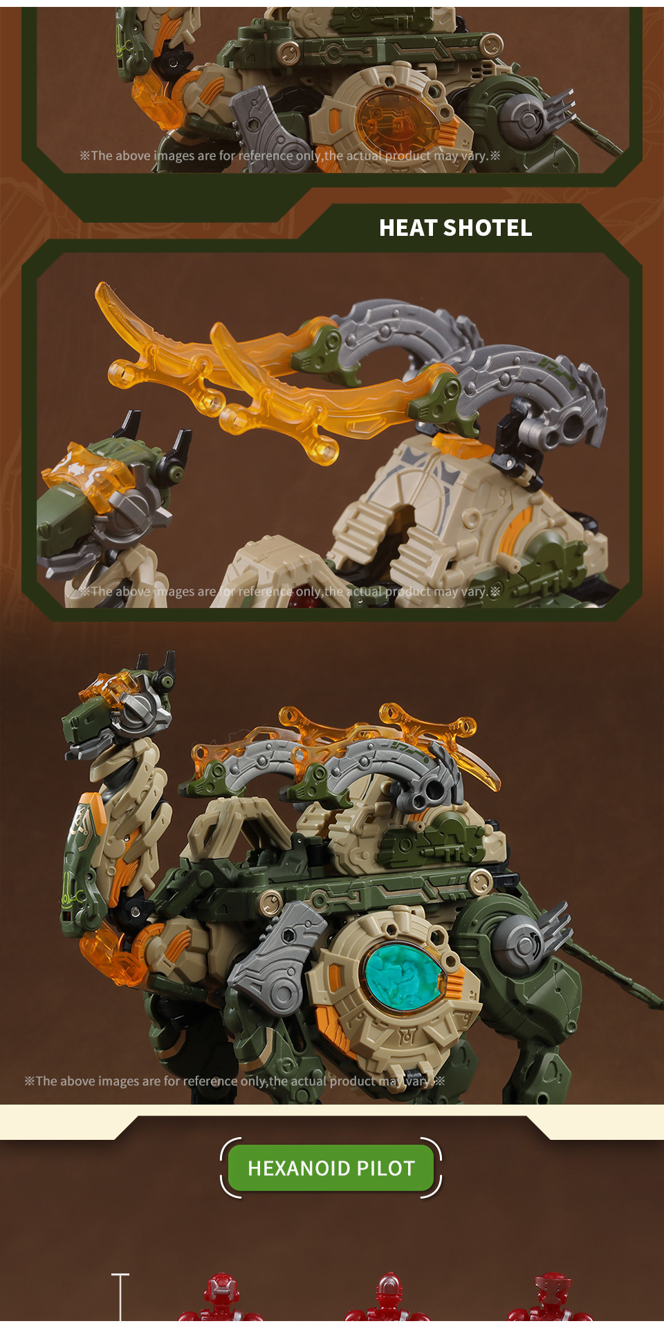 52TOYS BEASTBOX BB-65 Oasis Mecha Deformation Action Figure Portable ...