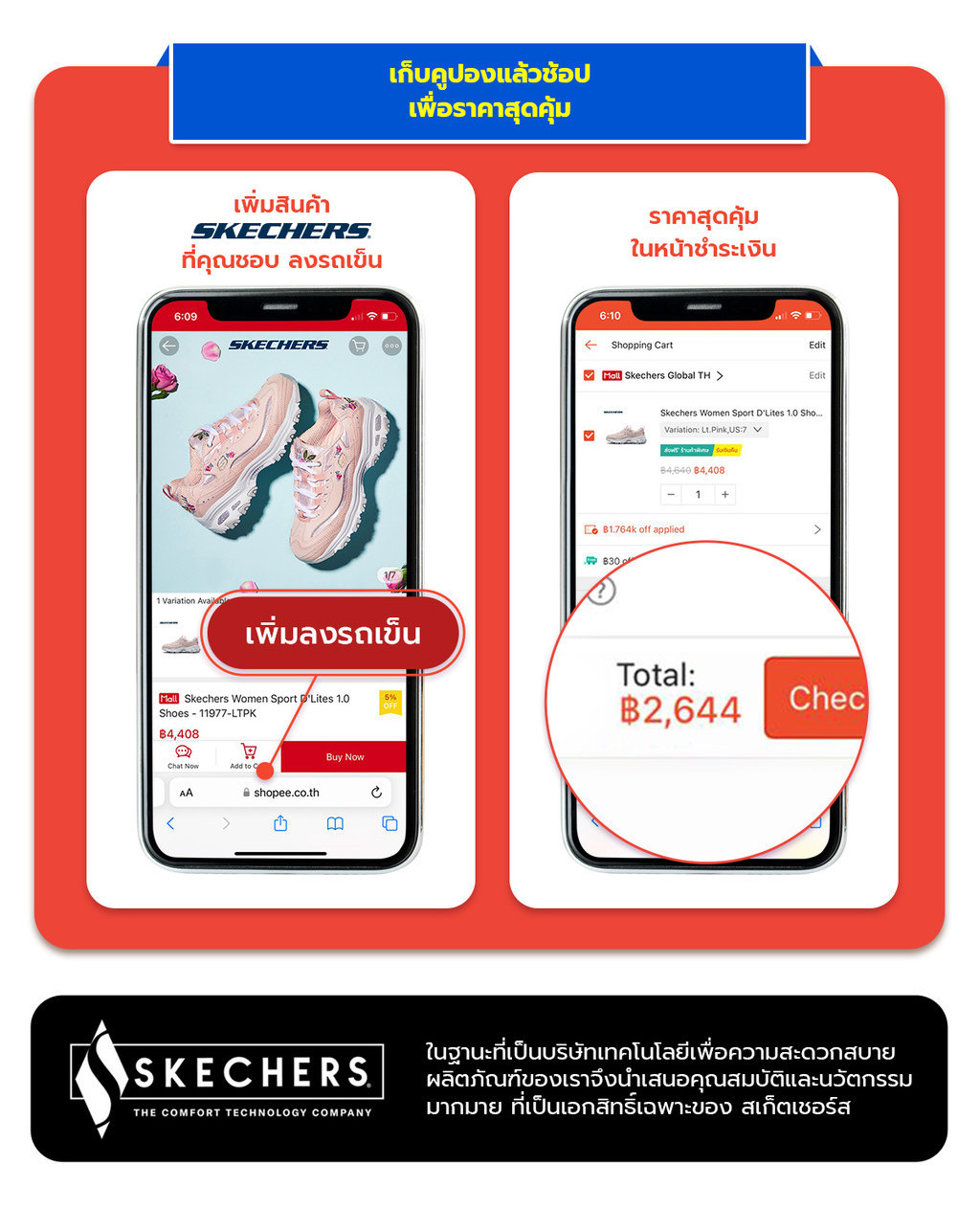 Skechers สเก็ตเชอร์ส รองเท้า ผู้หญิง Sport D'Lites 1.0 Shoes - 150038 ...
