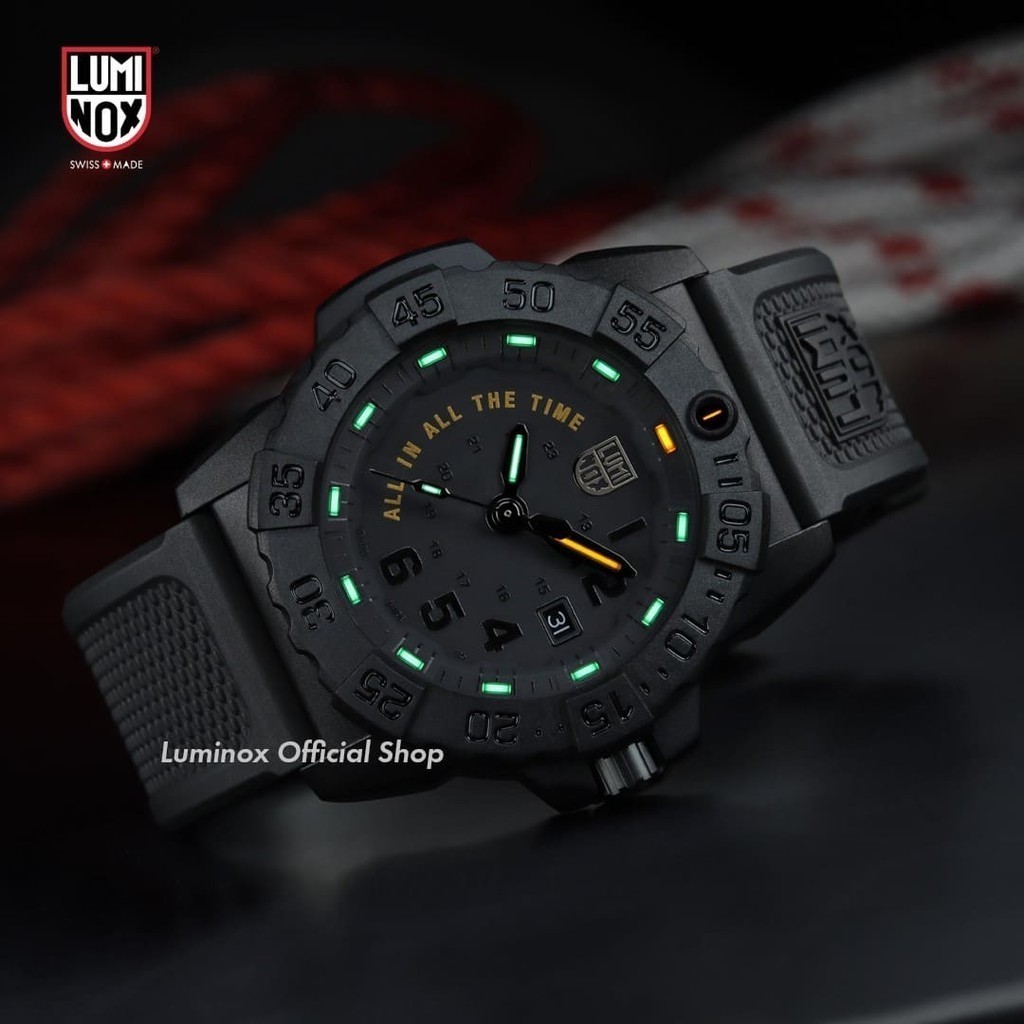 Luminox นาฬิกาข้อมือ NAVY SEAL 3500 ALL IN ALL THE TIME รุ่น XS.3501.BO.ALL LIMITED EDITION 775 ...