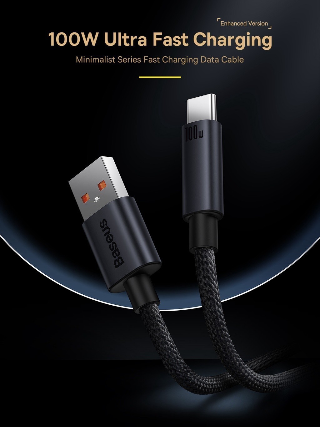 Baseus สายชาร์จเร็ว Minimalist series fast charger data cable แบบ USB ...