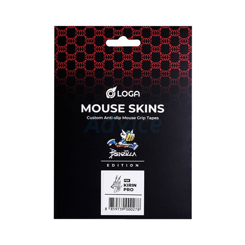 LOGA MOUSE SKINS PREMIUM MOUSE SKINS GRIP TAPES (BENZILLA EDITION) FOR ...