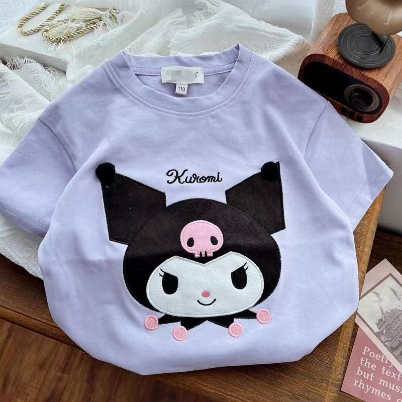 Clemineเสื้อยืดแขนสั้น พิมพ์ลายการ์ตูน Melody แฟชั่นฤดูร้อน สําหรับเด็ก ...