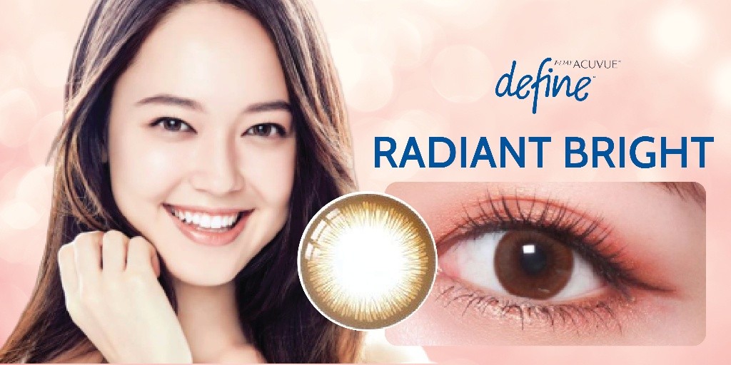 Acuvue 1 Day Define สี Radiant Bright รายวัน คอนแทคเลนส์สี แอคคิววิว ...