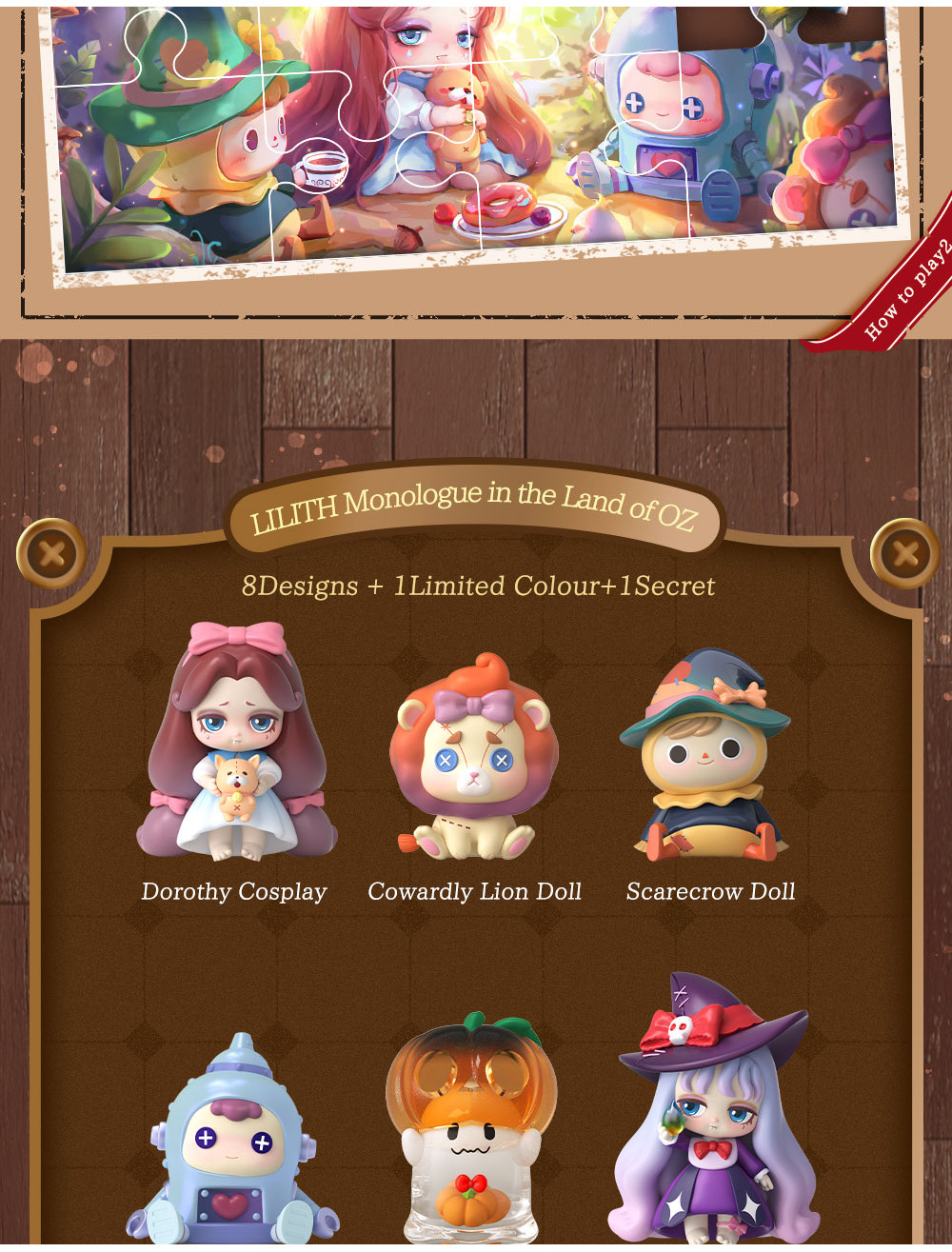 52TOYS Lilith Monologue In The Land Of OZ Limited Edition Series Blind ...