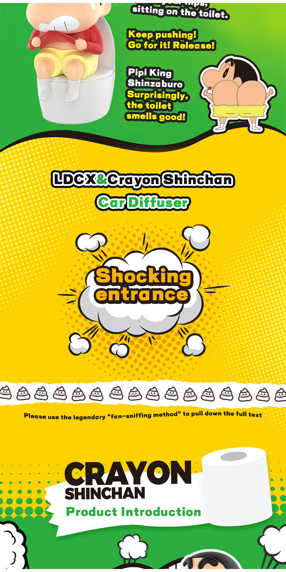 52TOYS Crayon Shinchan Car Diffuser - Shin/Bochan/Waniyama Aromatherapy ...