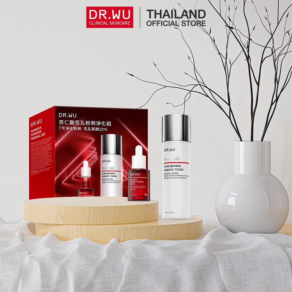 DR.WU MANDELIK INTENSIVE RENEWAL SET LIMITED EDITION | Shopee Thailand