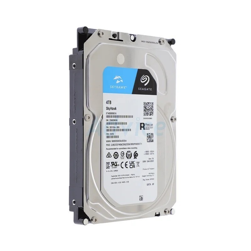 SEAGATE 4 TB HDD ฮาร์ดดิส CCTV SKYHAWK (5900RPM, 256MB, SATA-3 ...