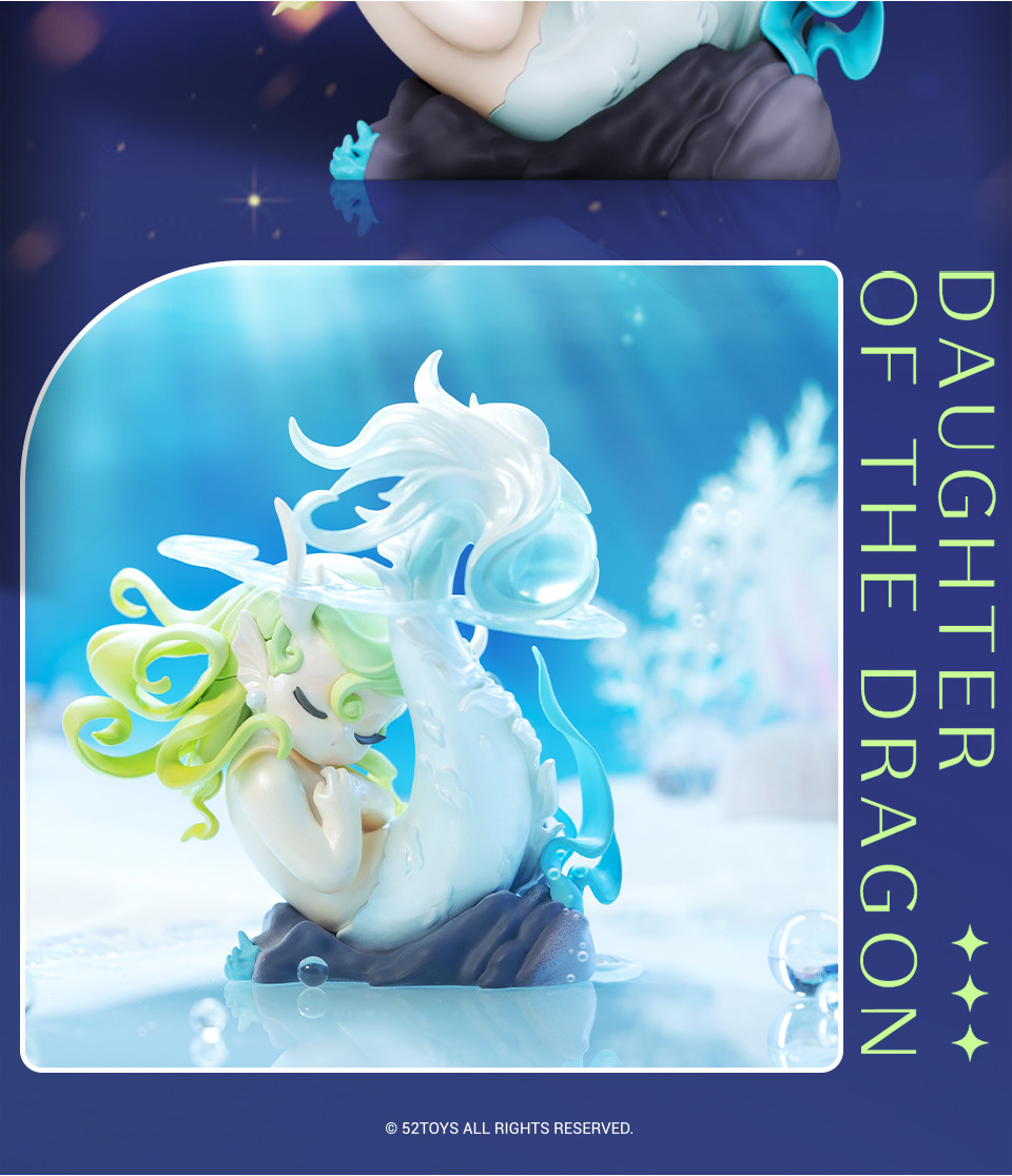 52TOYS Sleep Sea Elves Series Blind Box Figure Toy | Shopee Thailand