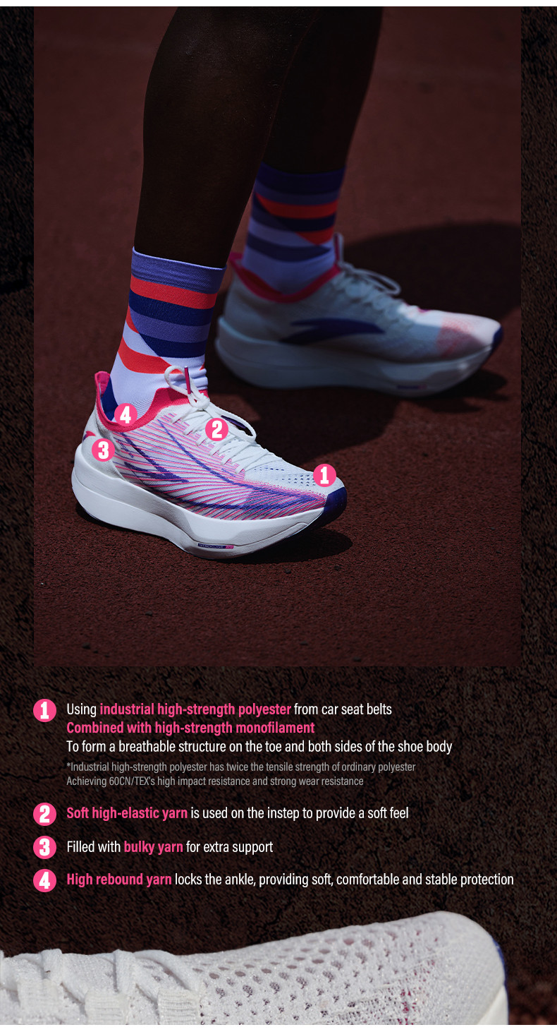 ANTA C202 G9 รองเท้าวิ่งสำหรับผู้ชายระดับมืออาชีพ สำหรับการวิ่งมาราธอน พร้อมแผ่นคาร์บอน ...